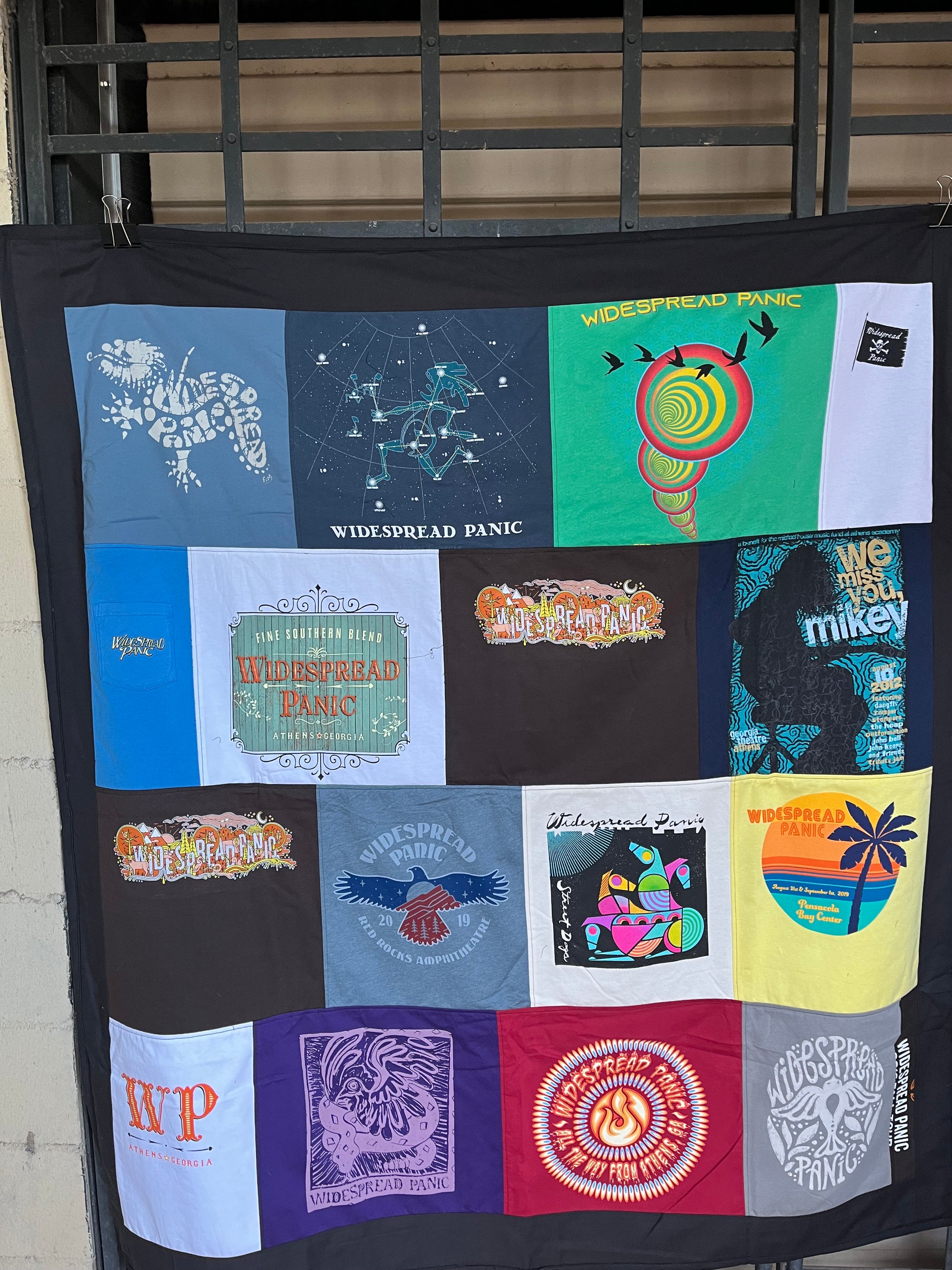 Widespread Panic T-Shirt Quilt – Widespread Merchandise