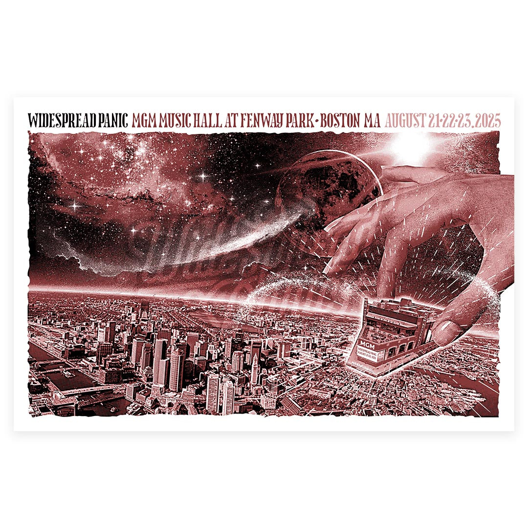 2025 Boston Event mini Poster - JT Lucchesi – Widespread Merchandise