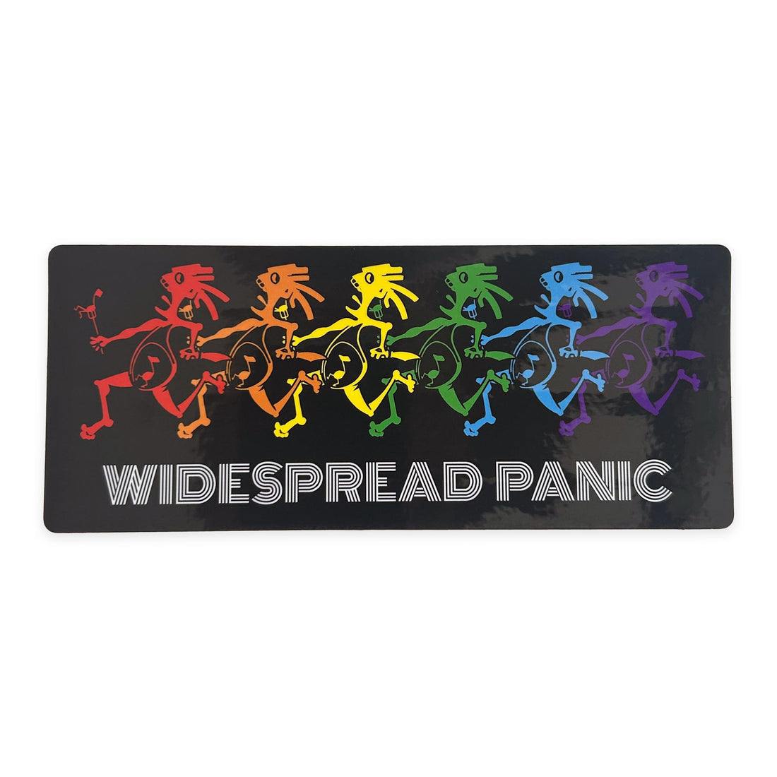 Dancing Note Eater Die-Cut Gloss Sticker – Widespread Merchandise