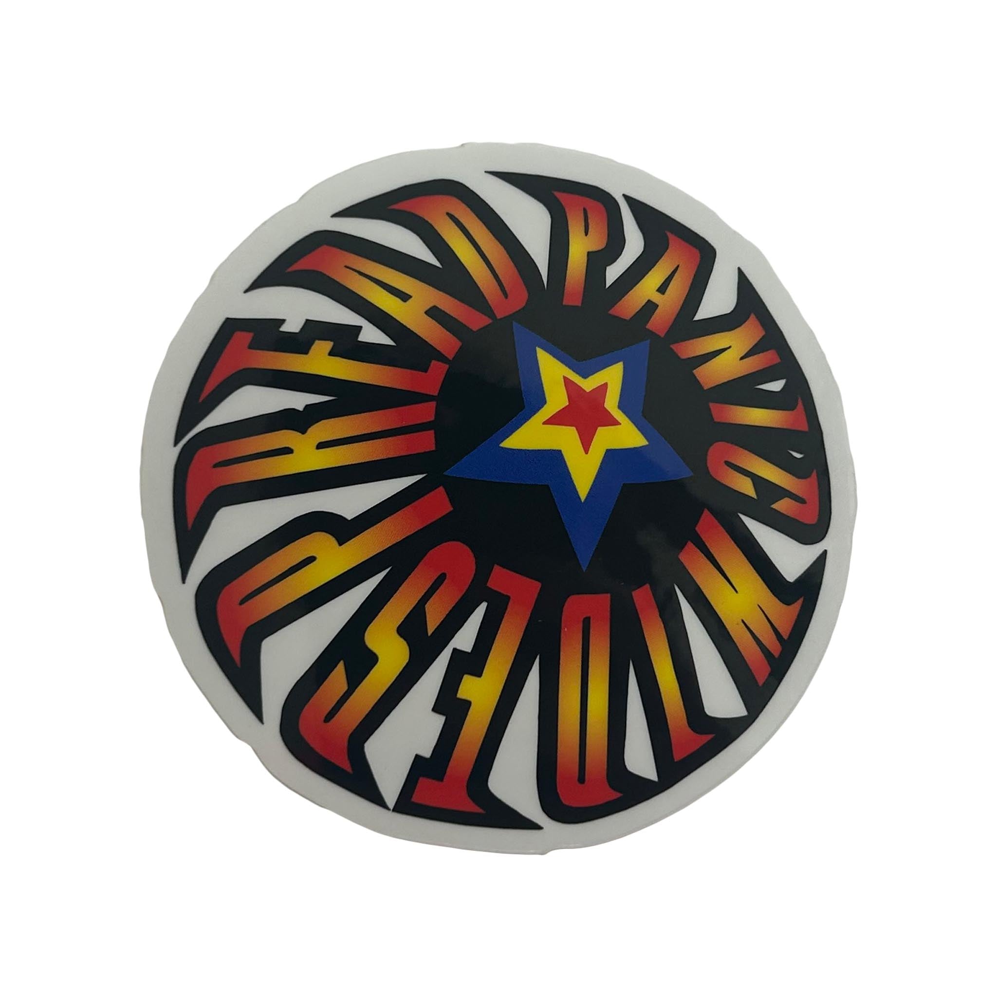 Fireball Die-Cut Gloss Sticker – Widespread Merchandise