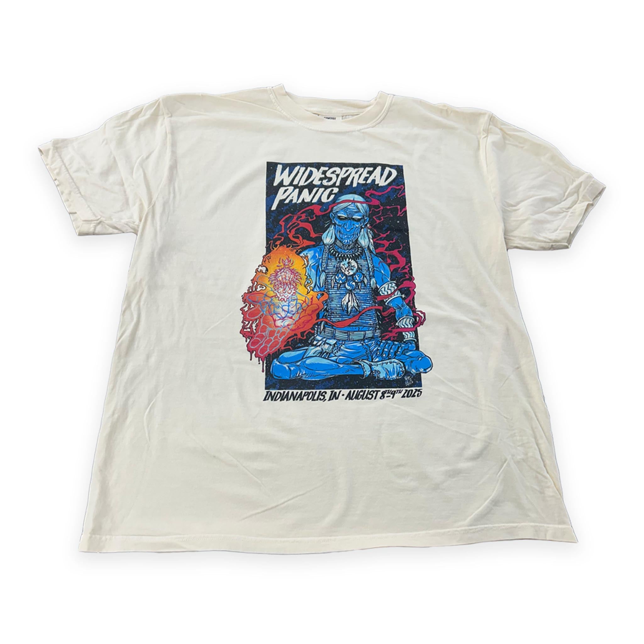 2025 Indianapolis Event T by Matt Bahr "Blue Indian". Large only ...