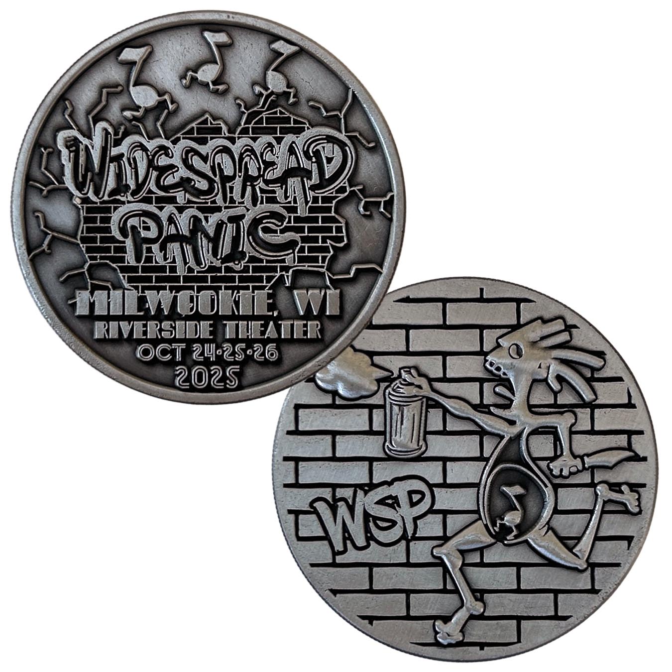 2025 Milwaukee Event Coin – Widespread Merchandise