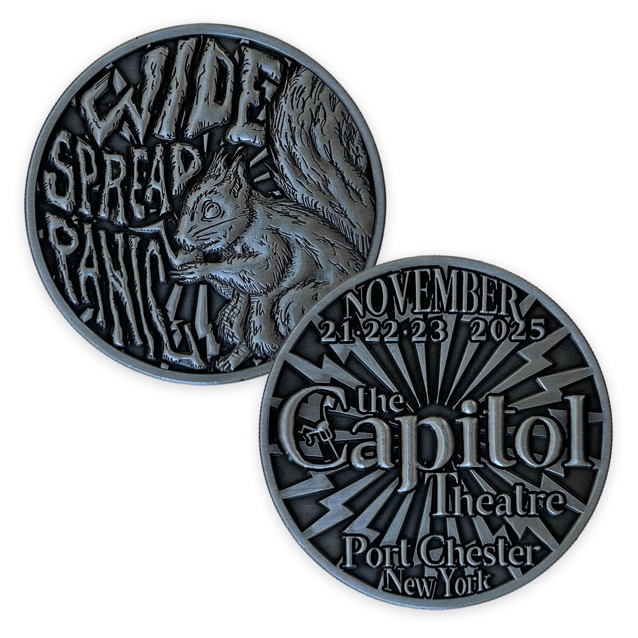 2025 Capitol Theatre- Port Chester, NY Event Coin – Widespread Merchandise
