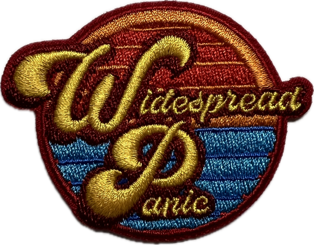 Red Retro Patch – Widespread Merchandise